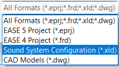 We would like to make loudspeaker configuration data available for import into EASE 5. How does ...